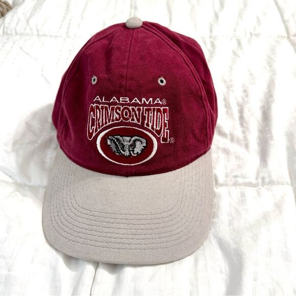 Signature | Accessories | Vintagealabama Crimson Tide Hat Red Gray ...